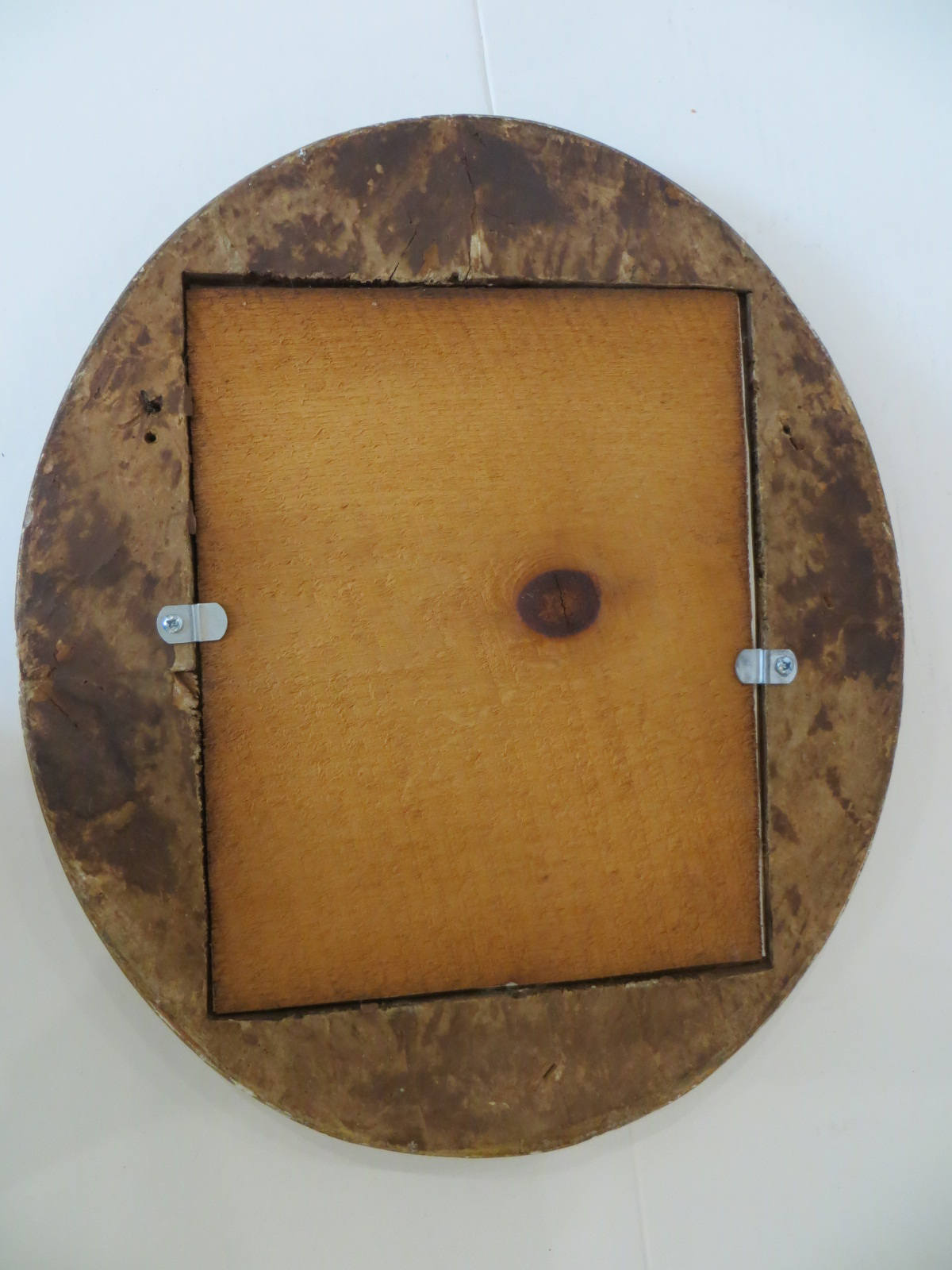 Antique 19th Century Oval Gilded Frame Rope Detail - Etsy