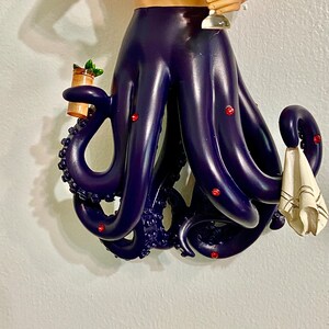 Merman “stiff One” Octopus Bar Tender December Diamonds Ornament - Etsy