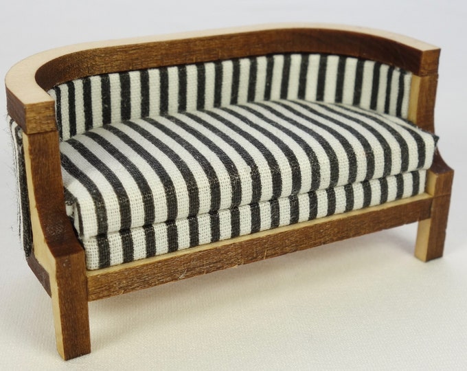 1:24 Scale Miniature Dollhouse Furniture Kit Art Deco Sofa - Etsy