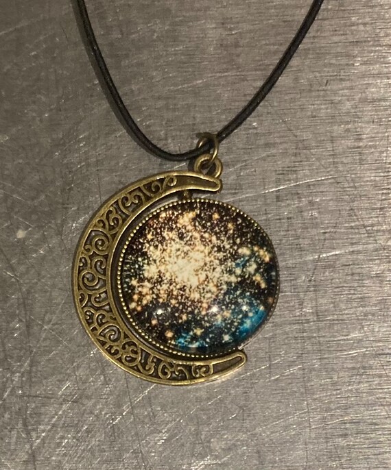 Bronze Nebula Moon Spinner - Gem
