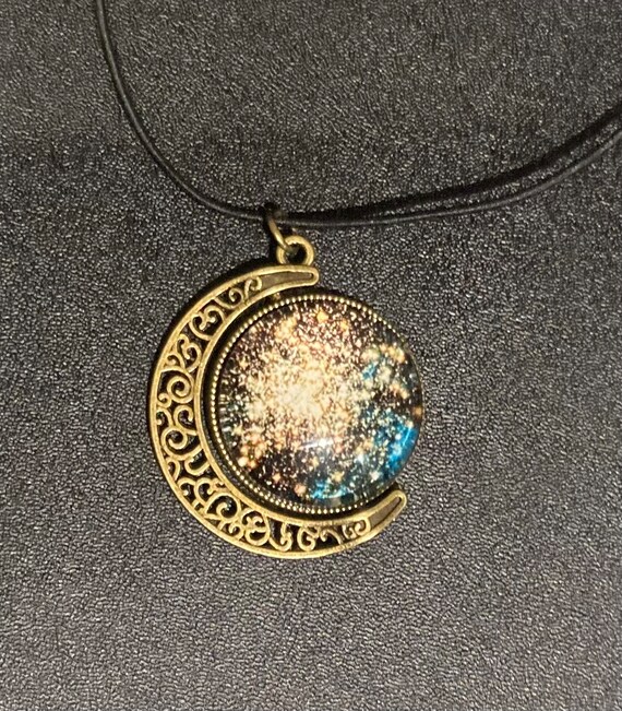 Bronze Nebula Moon Spinner - Gem