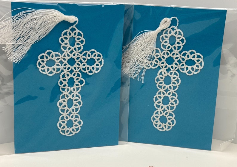 Shuttle Tatted Cross - Etsy