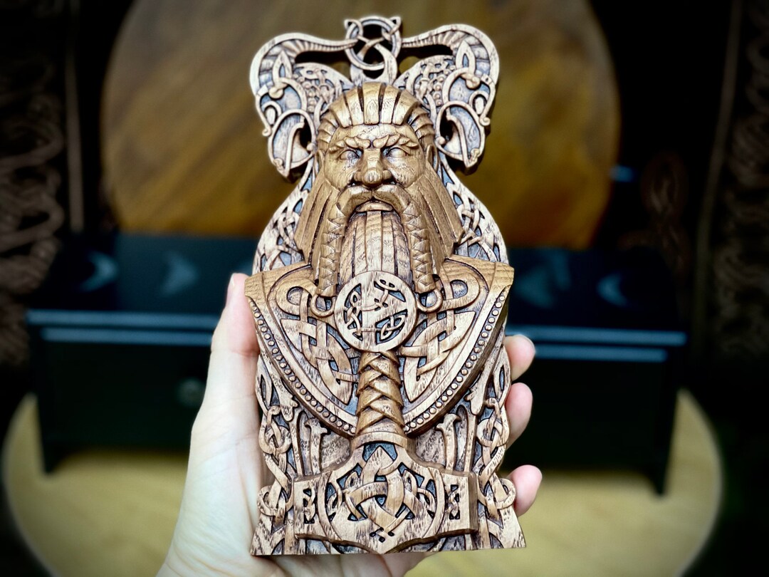 Thor, Home Altar, Idol, Deiti, God, Pagan, Asatru, Viking, Norse ...
