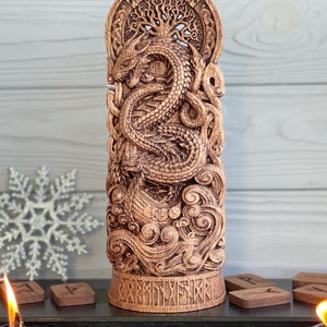 JORMUNGANDR , Huge Monster, Scandinavian Pantheon, Viking Pagan Asatru ...