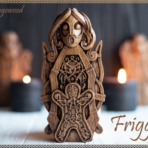 Freya Home Altar Idol Deiti Goddess Pagan Asatru - Etsy