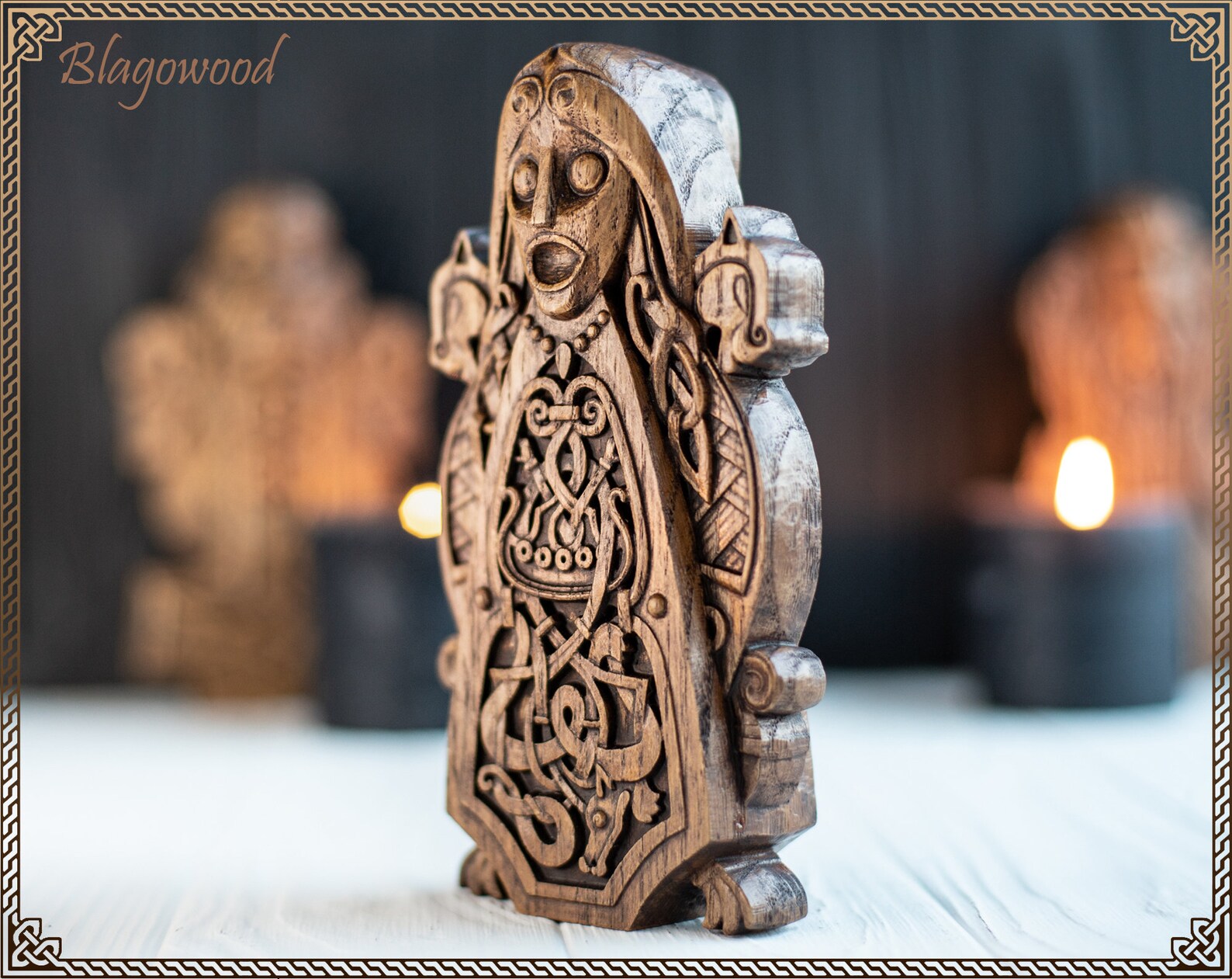 Freya, Home Altar, Idol, Deiti, Goddess, Pagan, Asatru, Viking, Norse ...