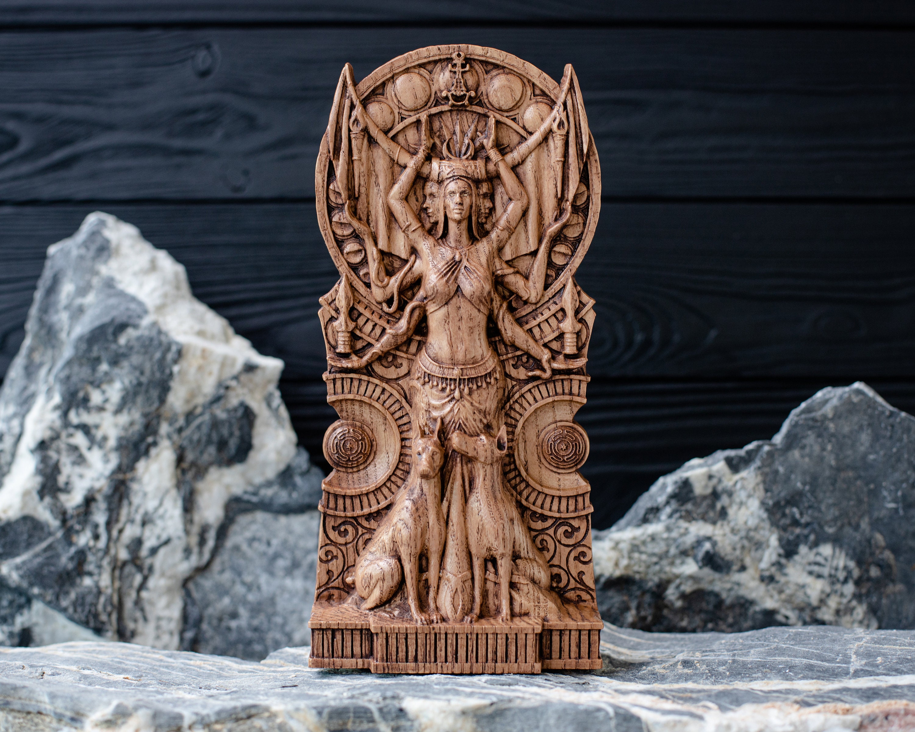 HECATE Statue Hecate Goddess Greek Goddess for Pagan Home - Etsy UK