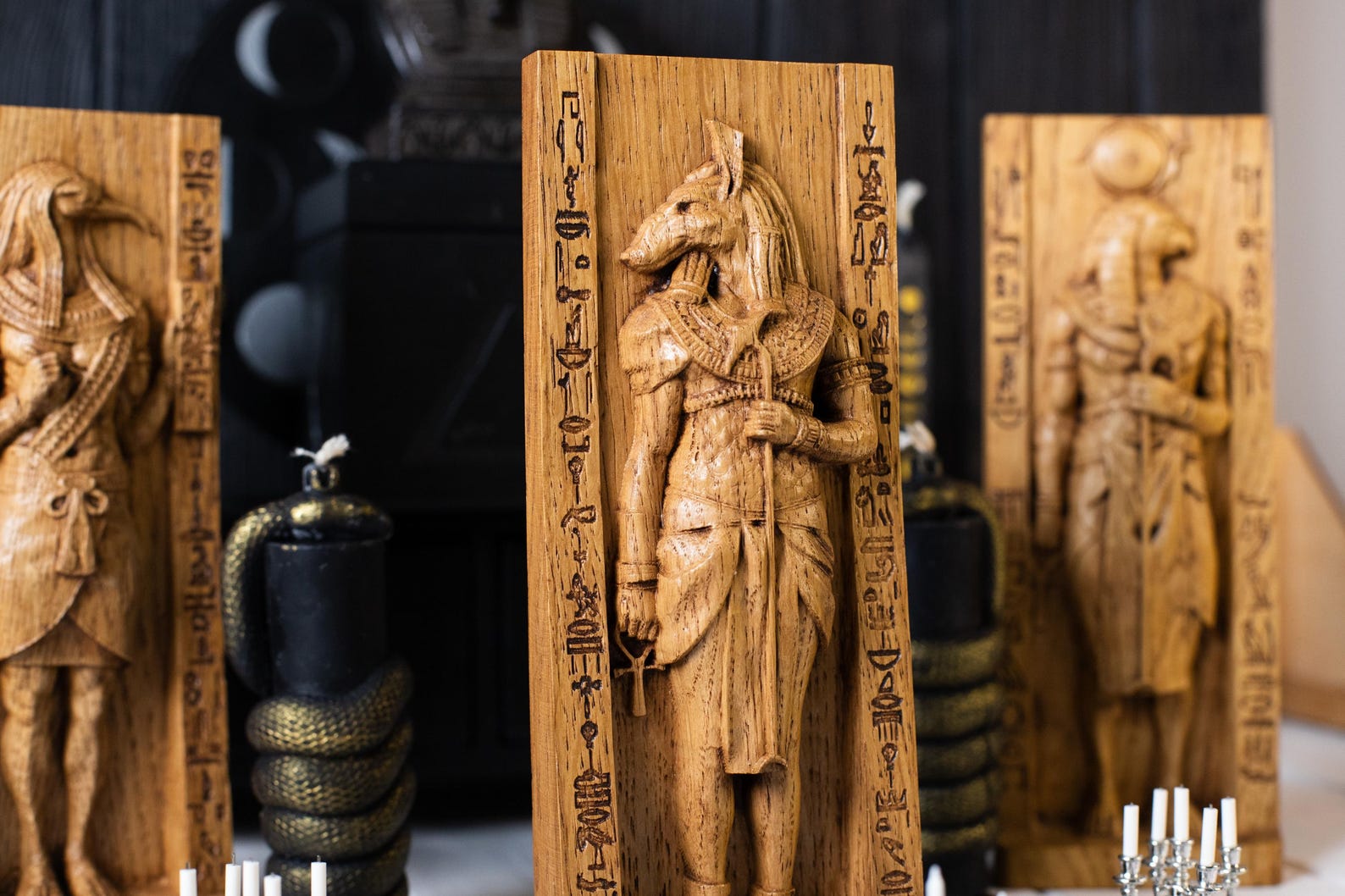 Seth, Egyptian God, Set Statue, God of Desert, Pagan Gods, Egypt ...