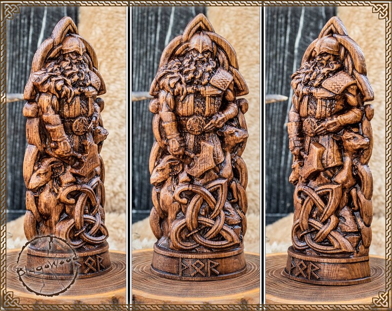 Thor Thor God Norse Pantheon Viking Pagan Asatru Heathen - Etsy