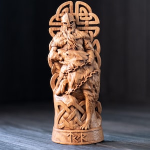 Norse God Tyr Statue – Deity of Courage Who Faced Fenrir, Linked With ...