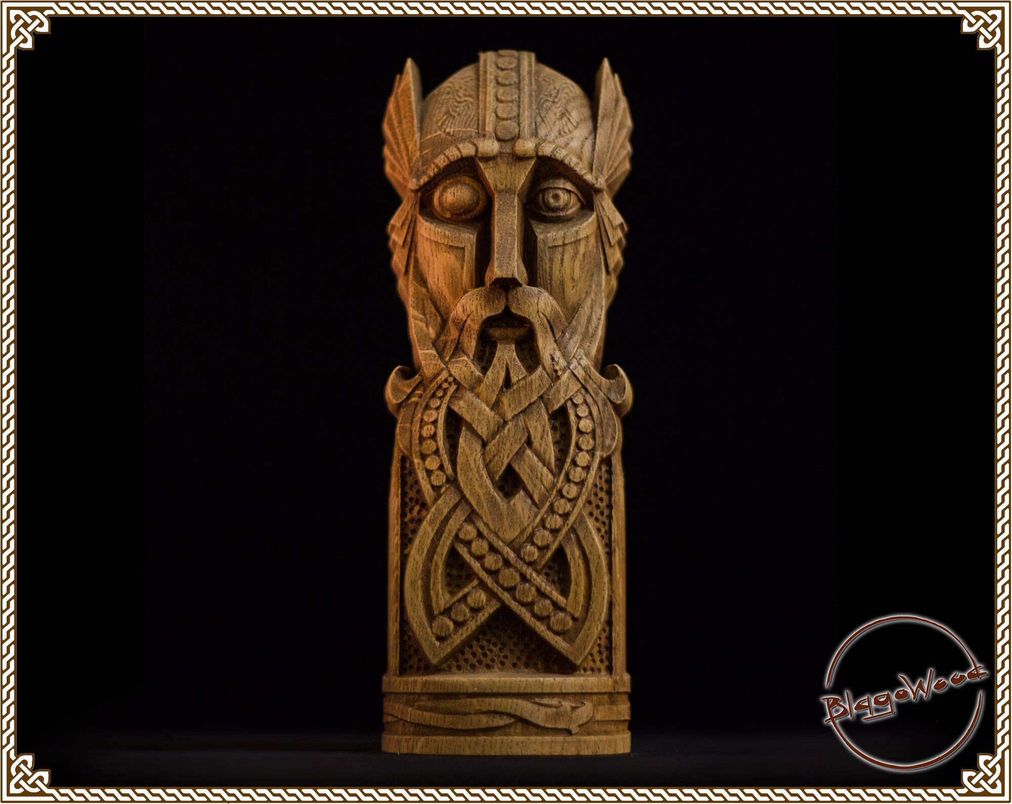 Odin Wotan old Norse pagan god statue for Asatru Altar kit | Etsy