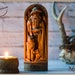 Odin, Wotan, Allfather, Norse Pagan God Statue, for Asatru Altar Kit ...