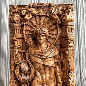 Apollo, Apollon Figurine Greek God Pagan God Olympian God Wiccan Wicca ...