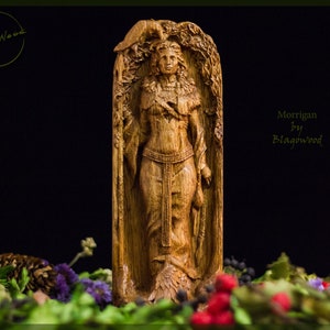 Morrigan, Morrigan Goddess, Morrigu, War and Fate Goddess, Irish ...