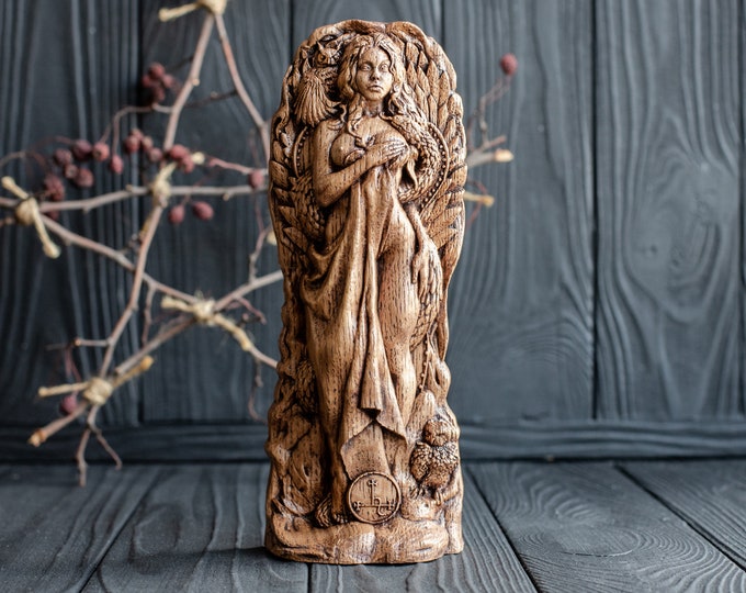The Asherah Astarte Lilith Statue Goddess,12.5x5.25,collector - Etsy