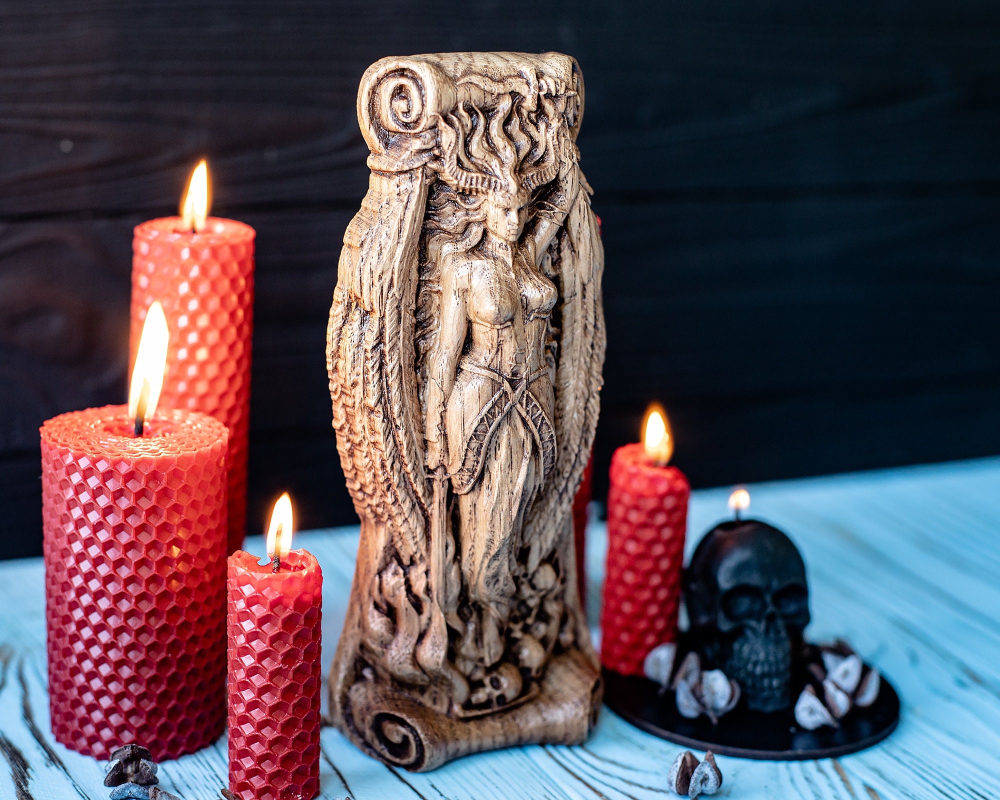 LILITH statuette Goddess of Feminine Astarothn Sumerian | Etsy