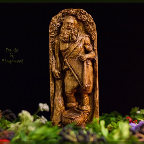 Dagda Irish God Giant Dagda Celtic God Pagan God Wiccan - Etsy