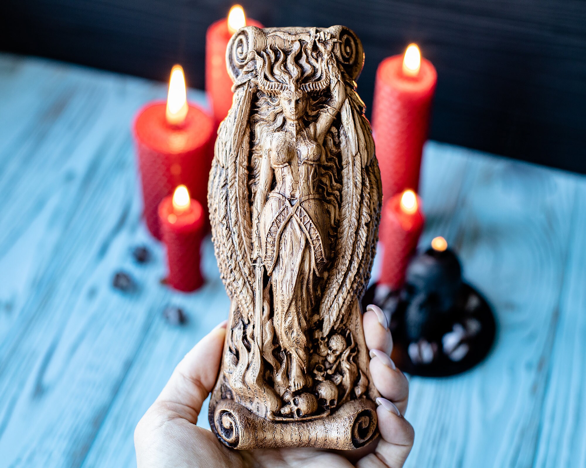LILITH Statuette Goddess of Feminine Astarothn Sumerian - Etsy Canada