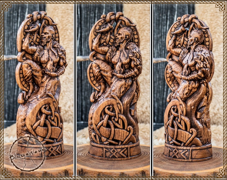 Loki Statue – Jotun Shapeshifter and Trickster Among the Scandinavian ...