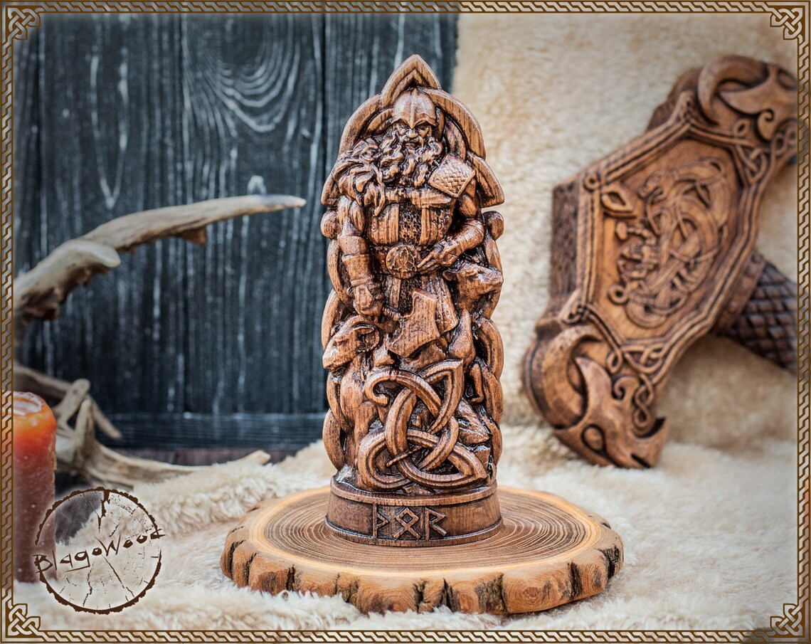 Thor Thor God Norse Pantheon Viking Pagan Asatru Heathen - Etsy Canada