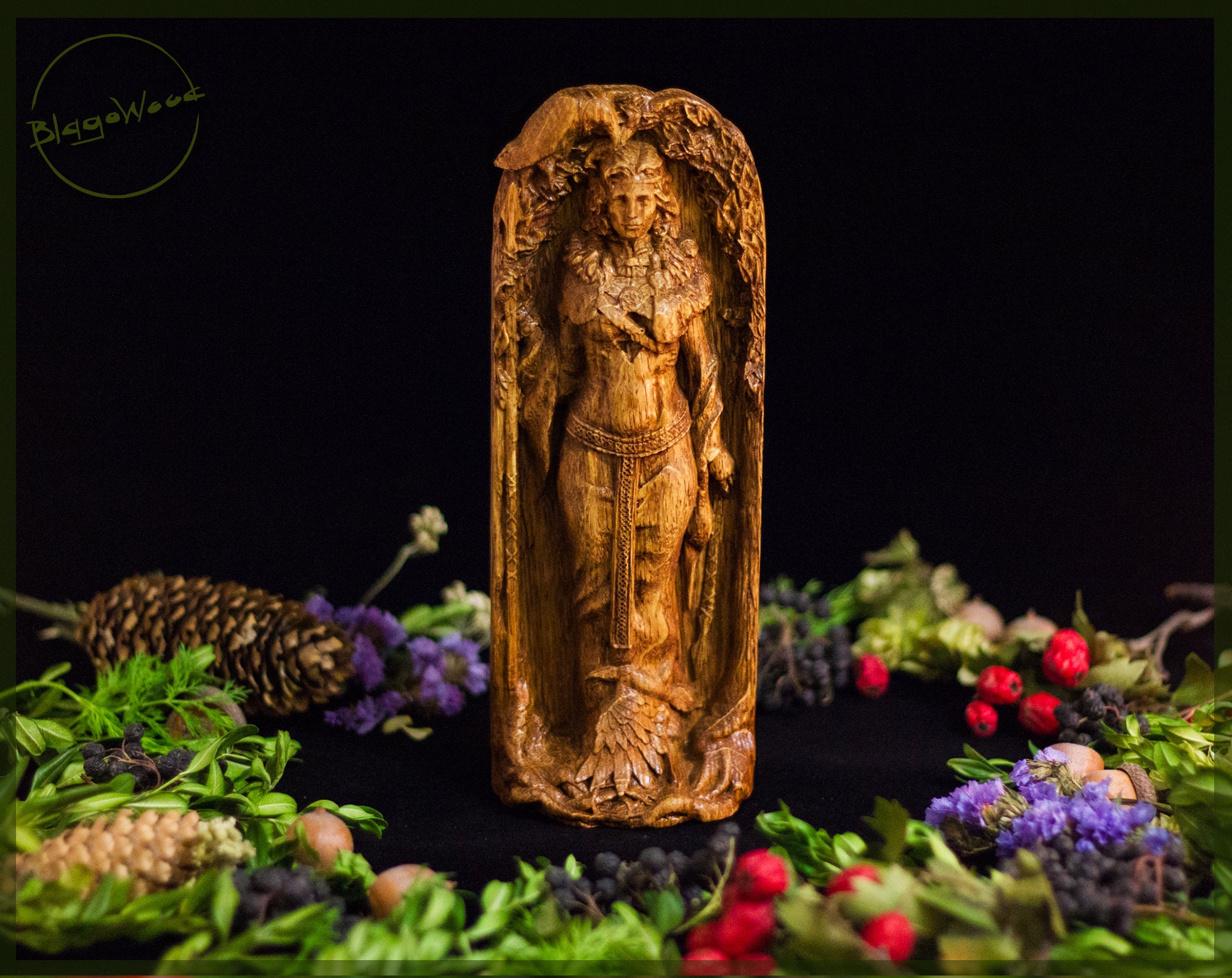 Morrigan Morrigan Goddess Morrigu War and Fate Goddess - Etsy UK