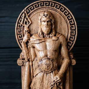 Hades, God, Greek Statue, King of the Underworld, Pagan, Wiccan, Wicca ...