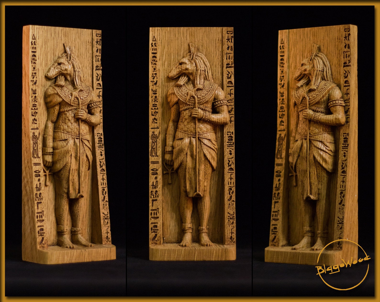 Seth Egyptian God Set Statue God of Desert Pagan Gods - Etsy