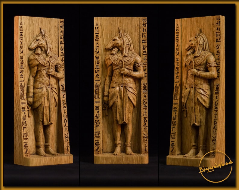 Seth Egyptian God Set Statue God of Desert Pagan Gods | Etsy