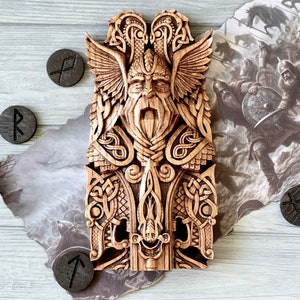 Odin God, Allfather, Wotan, Home Altar, Idol, Deiti, God, Pagan, Asatru ...