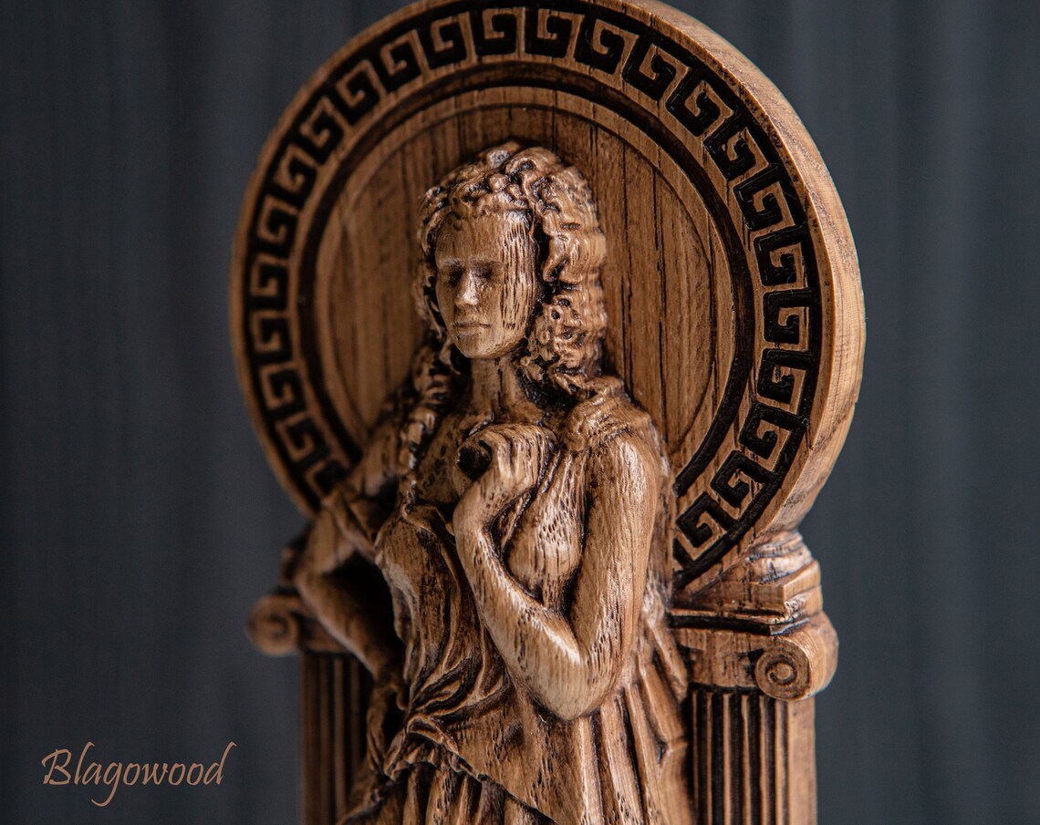 Persephone Statue, Kore Figurine, Greek Goddess, the Queen of the ...