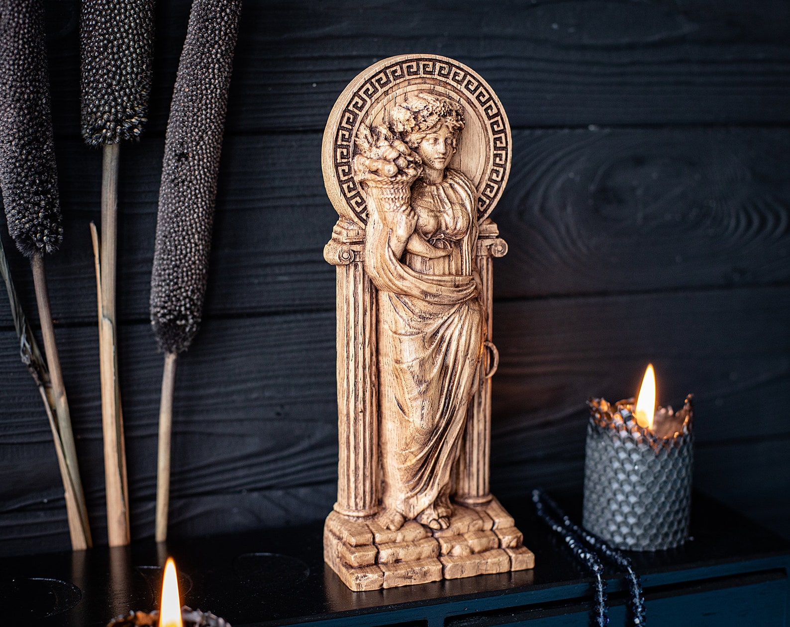 Demeter Statue, Figurine, Greek Goddess of Fertiliti , Pagan Goddess ...