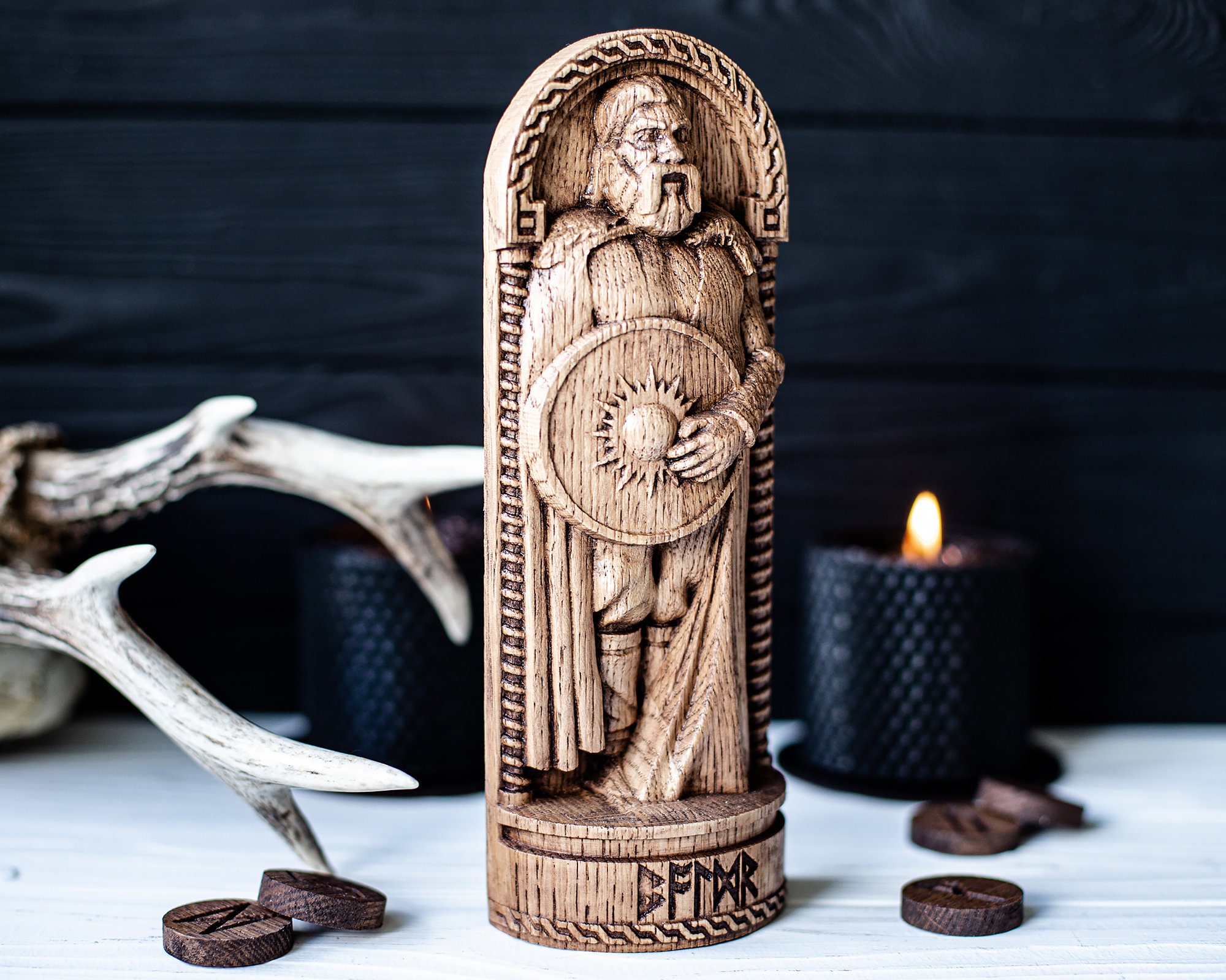 Baldr Baldur Norse Pagan God Statue for Asatru Altar Kit | Etsy