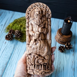 VELES, Slavic God Statue, Slavic Pantheon, Pagan God, Altar, Cattle God ...