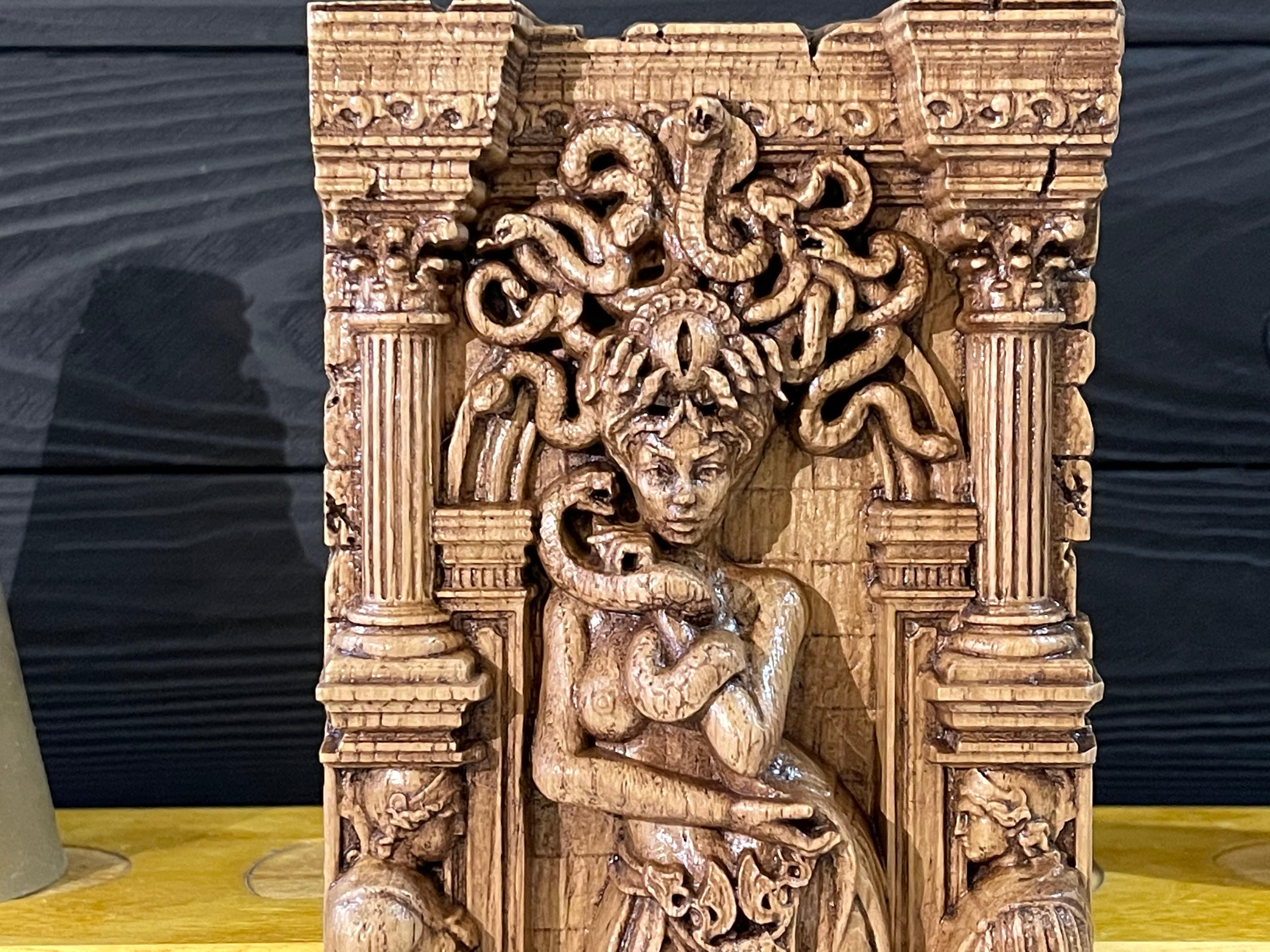 Medusa Statue Gorgon Medusa Greek Goddess Statue Greek - Etsy