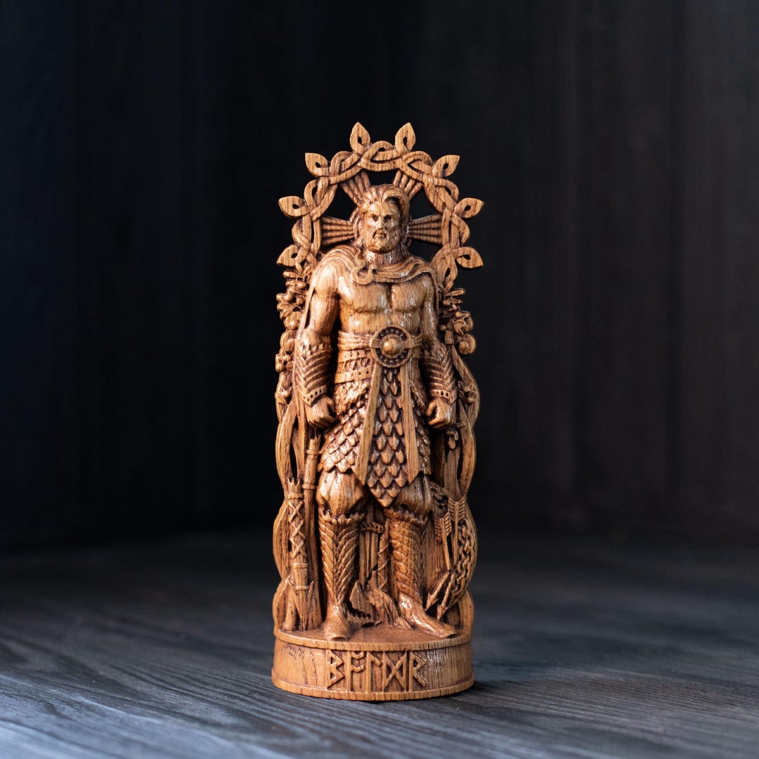 Baldr Statue – Beloved God From the Poetic Edda in North Mythology and ...