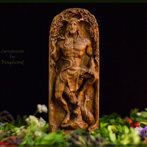 Cernunnos Horned God Cernun Celtic God Pagan God Wiccan - Etsy