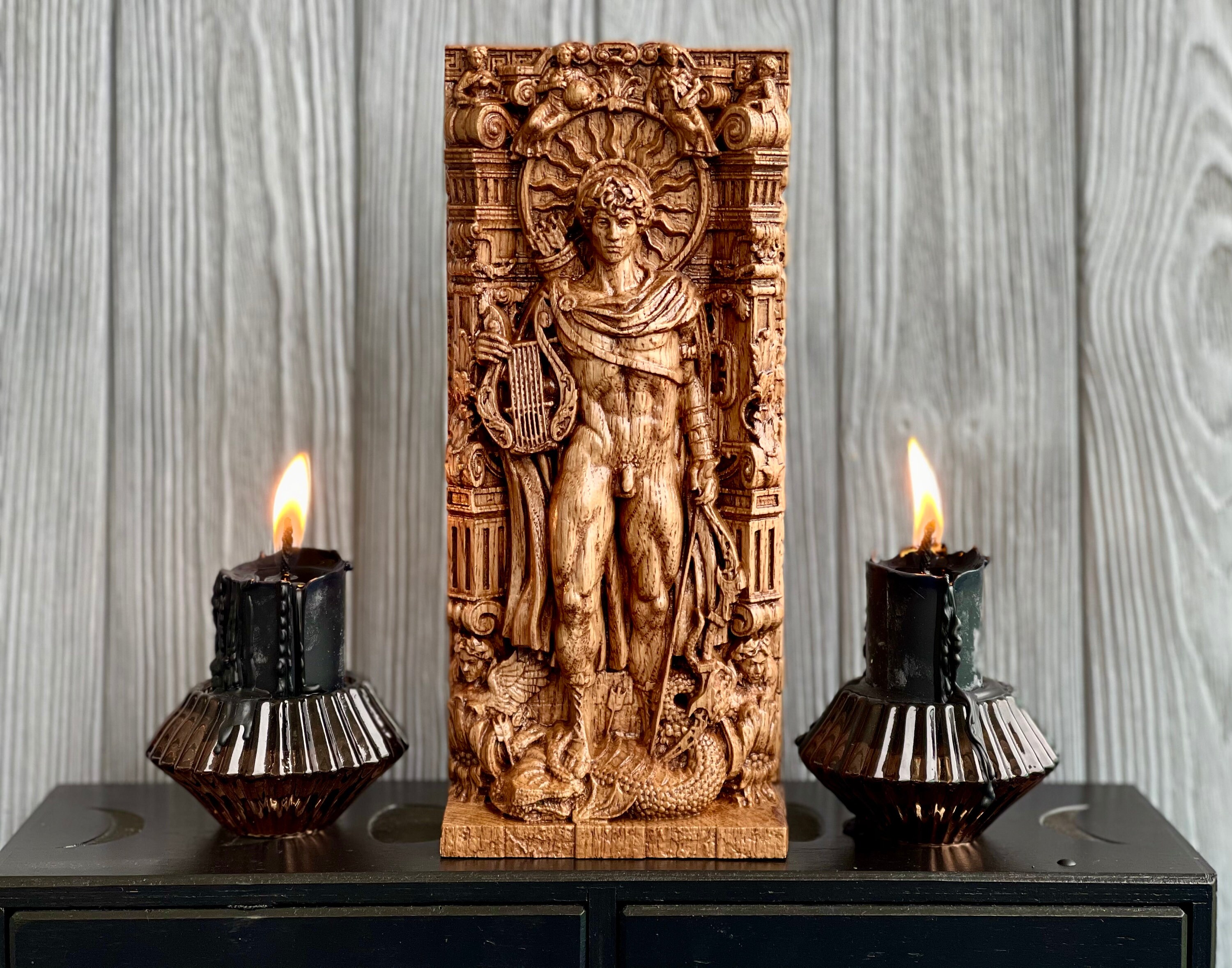 Apollo Apollon Figurine Greek God Pagan God Olympian God - Etsy Australia