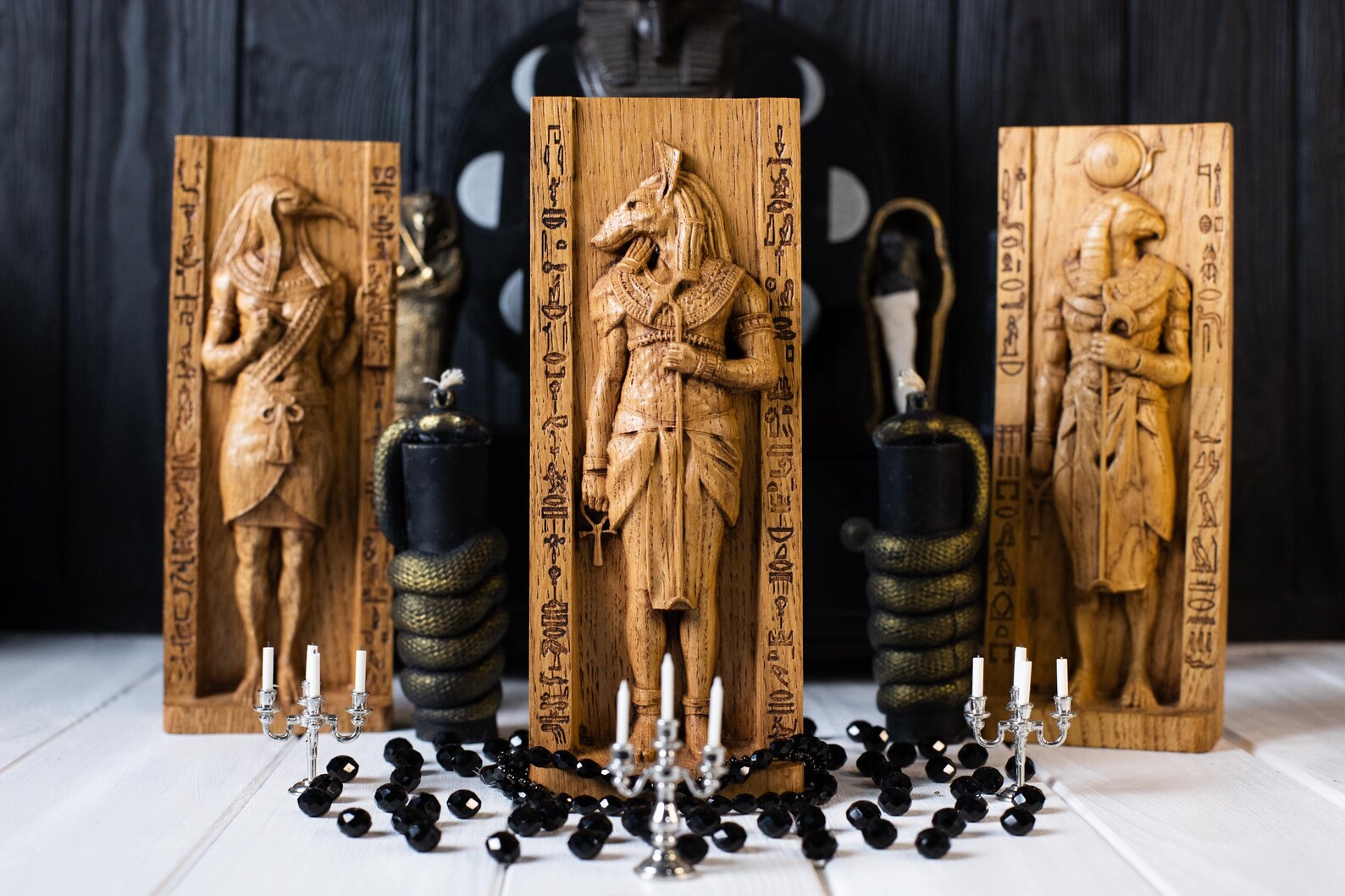 Seth, Egyptian God, Set Statue, God of Desert, Pagan Gods, Egypt ...