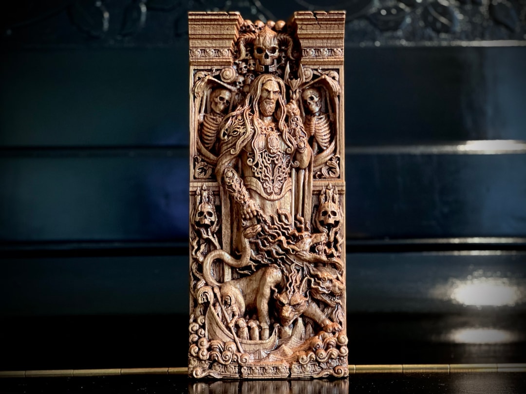 HADES GREEK GOD Statue, King of the Underworld, Hades Figurine Pagan ...