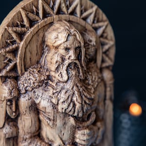 VELES, Slavic God Statue, Slavic Pantheon, Pagan God, Altar, Cattle God ...