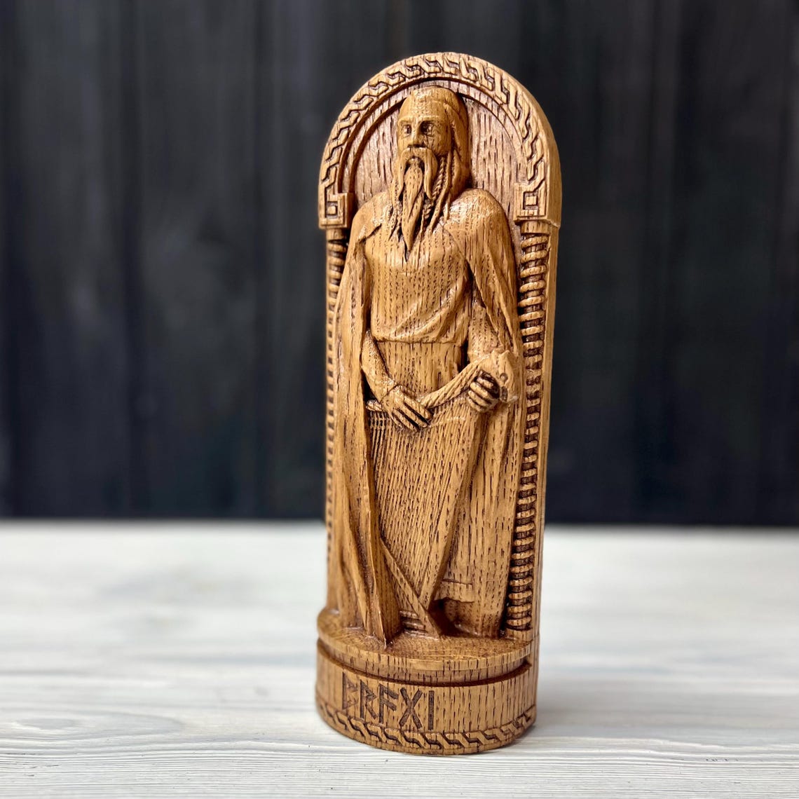 Bragi, Norse Pagan God Statue, for Asatru Altar Kit and Heathen Ritual ...