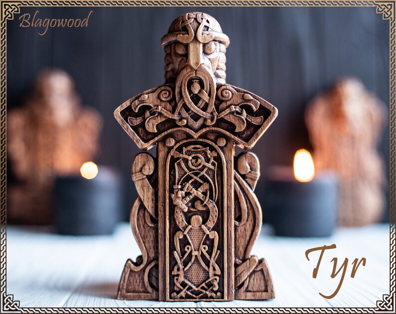 Tyr, Home Altar, Idol, Deiti, God, Pagan, Asatru, Viking, Norse ...