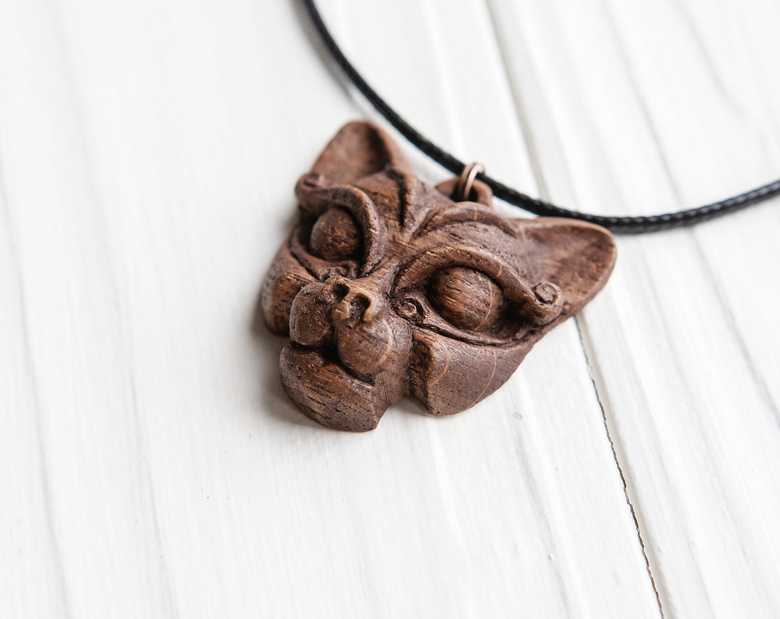 Cat Pendant Totem Witchcraft Witch Voodoo Shaman - Etsy