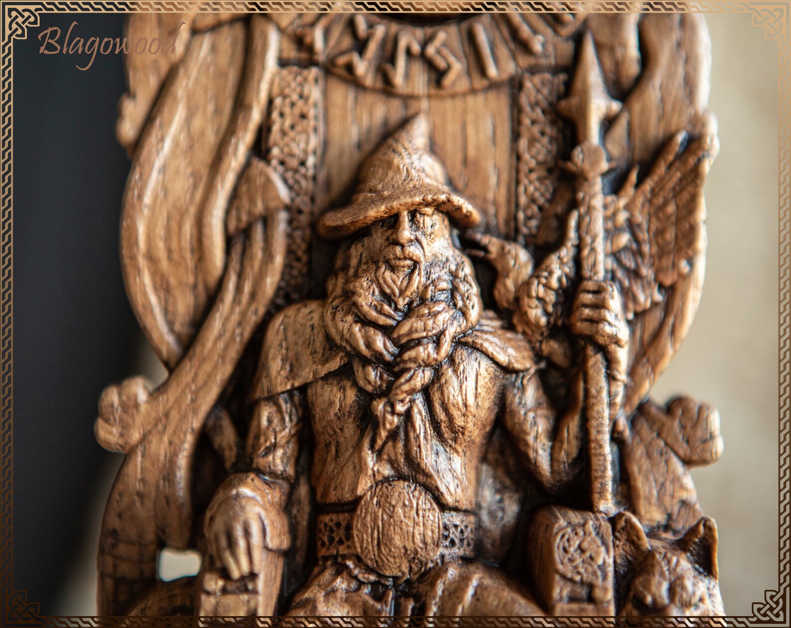 Odin Wotan Allfather Viking Pagan Asatru Heathen God and - Etsy UK