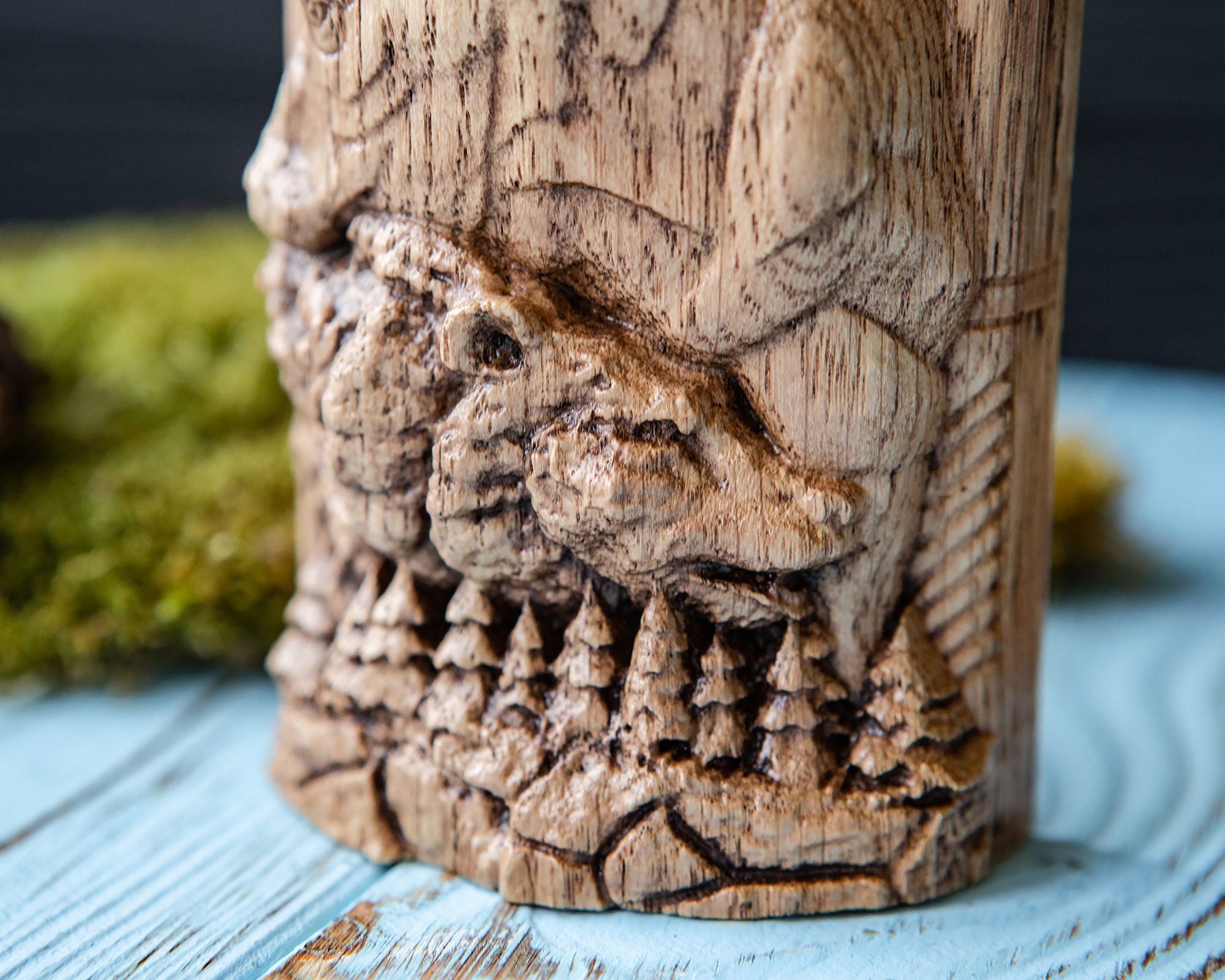 VELES Slavic God Statue Slavic Pantheon Pagan God Altar - Etsy