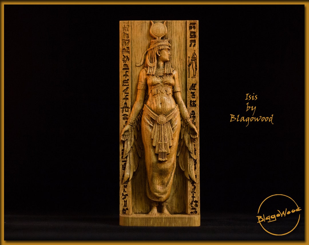 Isis Egypt Goddess, Isis Statue, Egyptian Goddess, Pagan Goddess, Egypt ...