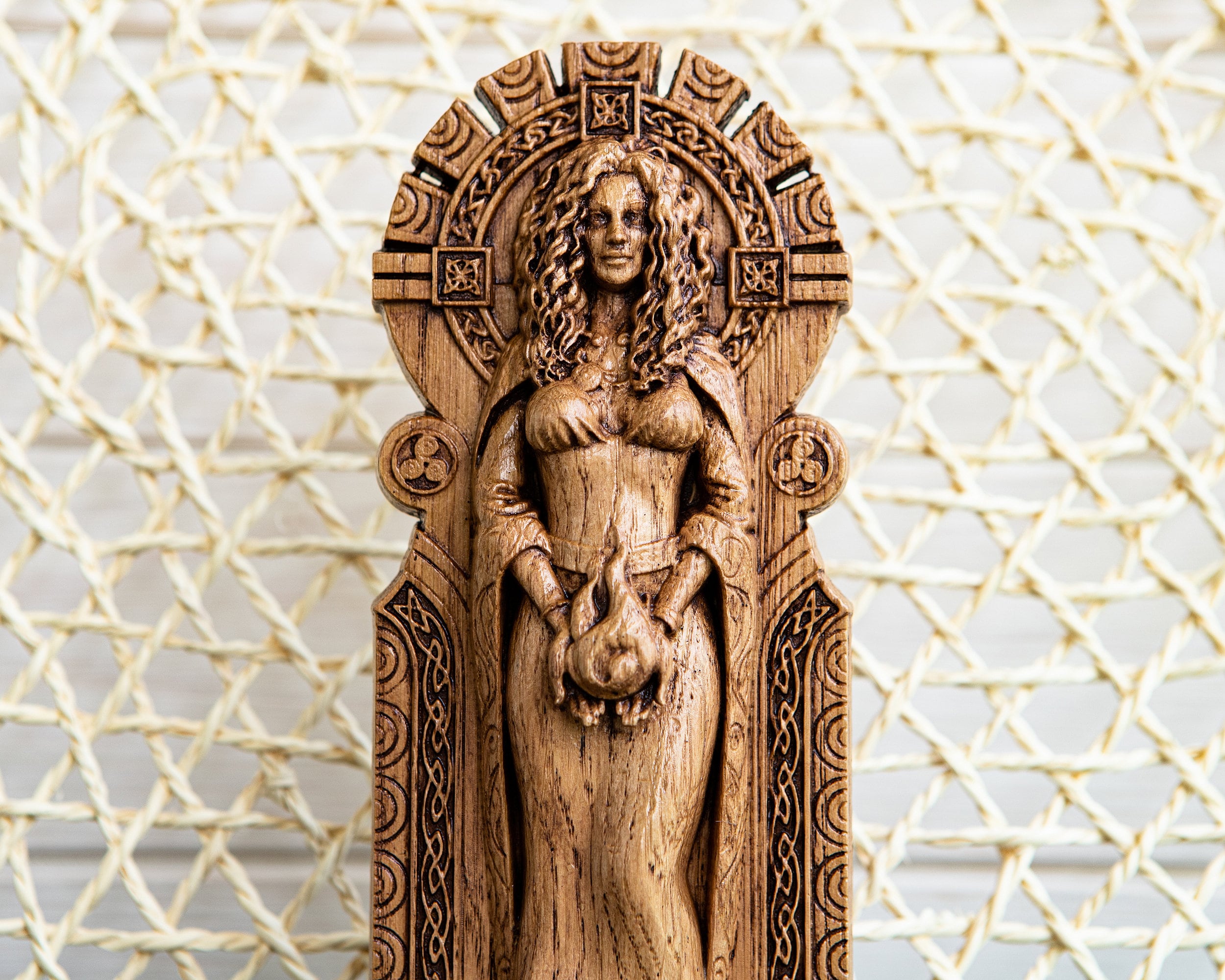 Brigid Celtic Goddess of Fire Brigit Irish Gods Pagan - Etsy Australia