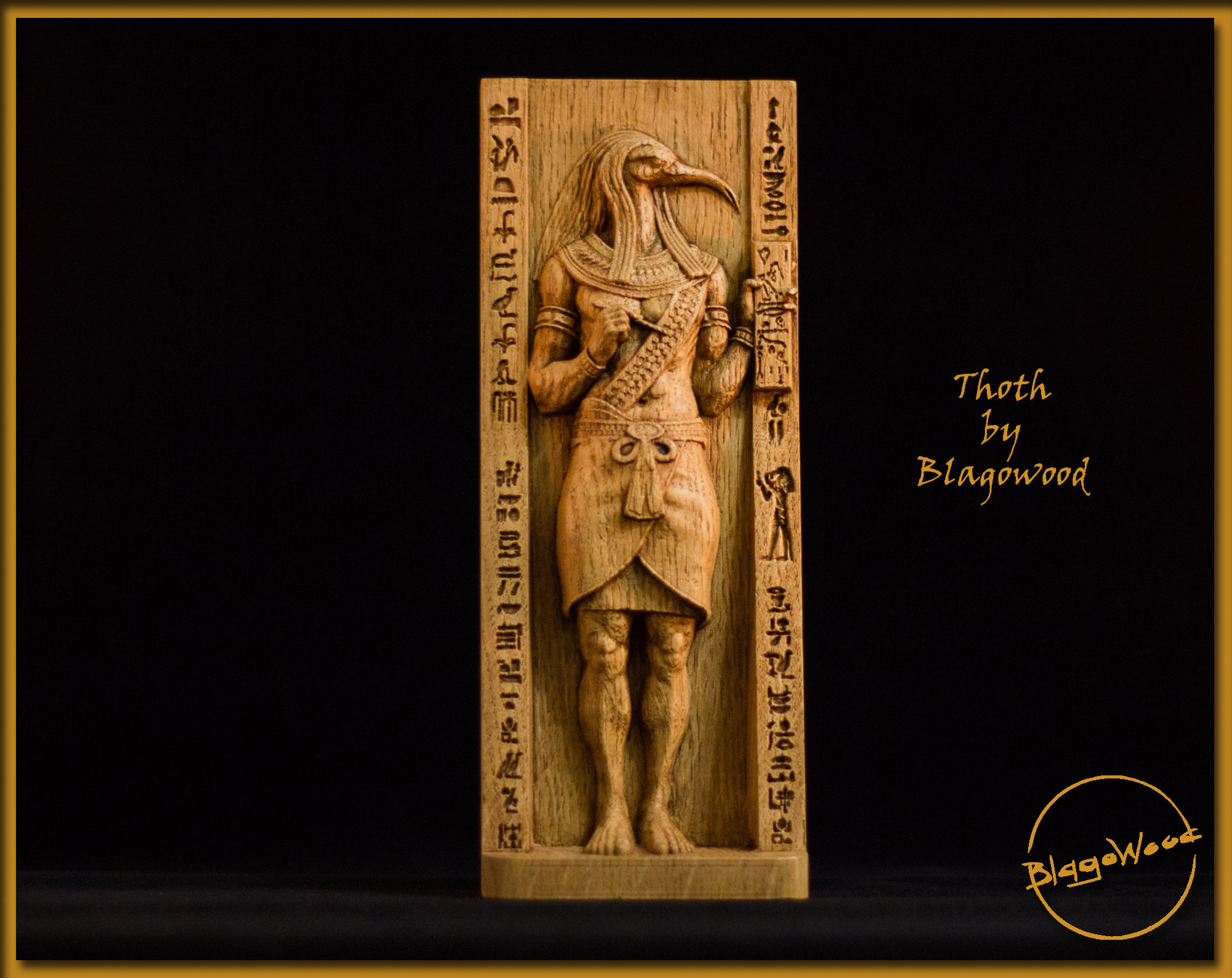 Thoth Egyptian god Thoth statue god of knowledge pagan | Etsy