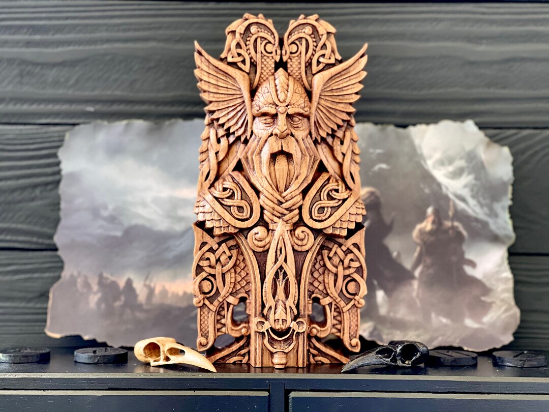 Odin God, Allfather, Wotan, Home Altar, Idol, Deiti, God, Pagan, Asatru ...