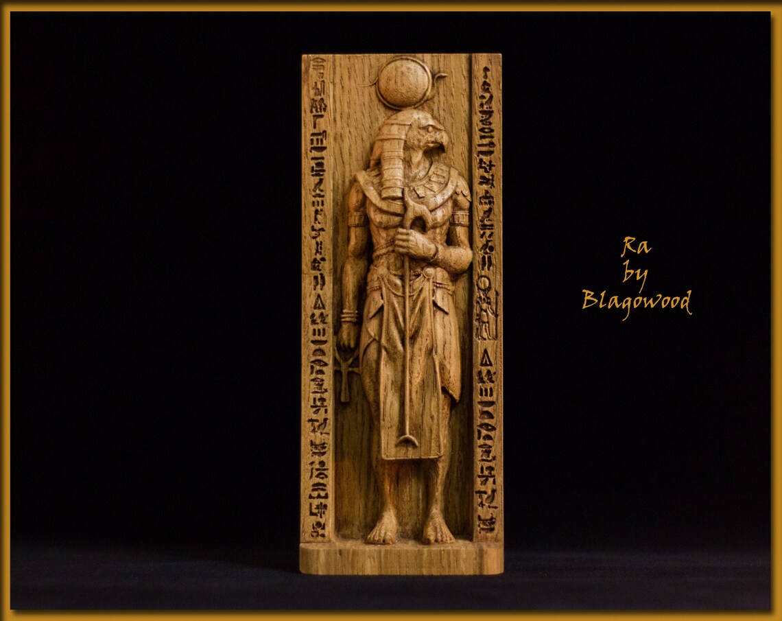 Ra Egyptian God God of Sun Pagan Gods Egypt Mythology - Etsy